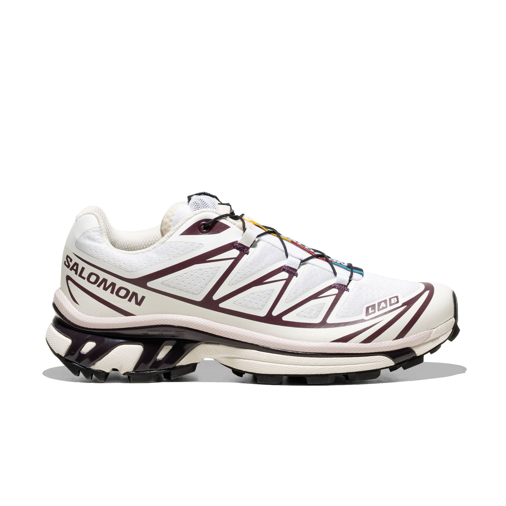 Salomon XT-6 White/Vanilla Ice/Plum Perfect | Sapatilhas | XTREME